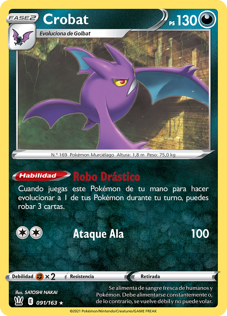 Crobat (Estilos de Combate TCG) - WikiDex, la enciclopedia Pokémon