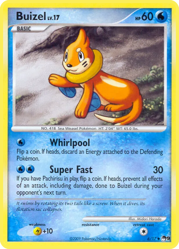 Buizel (POP Series 9 TCG) - WikiDex, la enciclopedia Pokémon