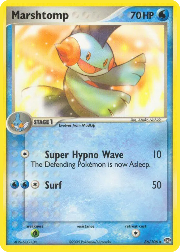 Marshtomp (Emerald TCG) - WikiDex, la enciclopedia Pokémon