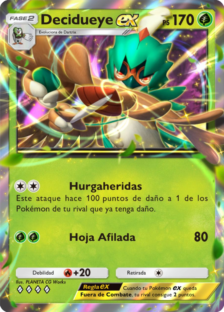 Decidueye ex (Guardianes Celestiales TCG Pocket) - WikiDex, la enciclopedia Pokémon