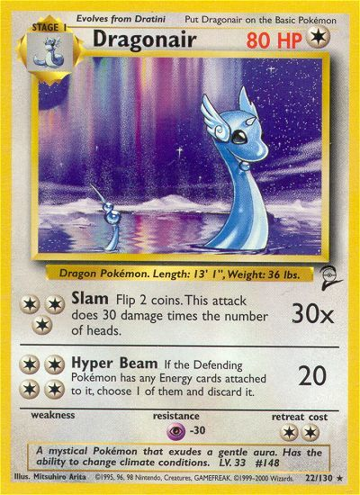 Dragonair (Base Set TCG) - WikiDex, la enciclopedia Pokémon