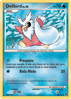 Delibird (Grandes Encuentros TCG) - WikiDex, la enciclopedia Pokémon