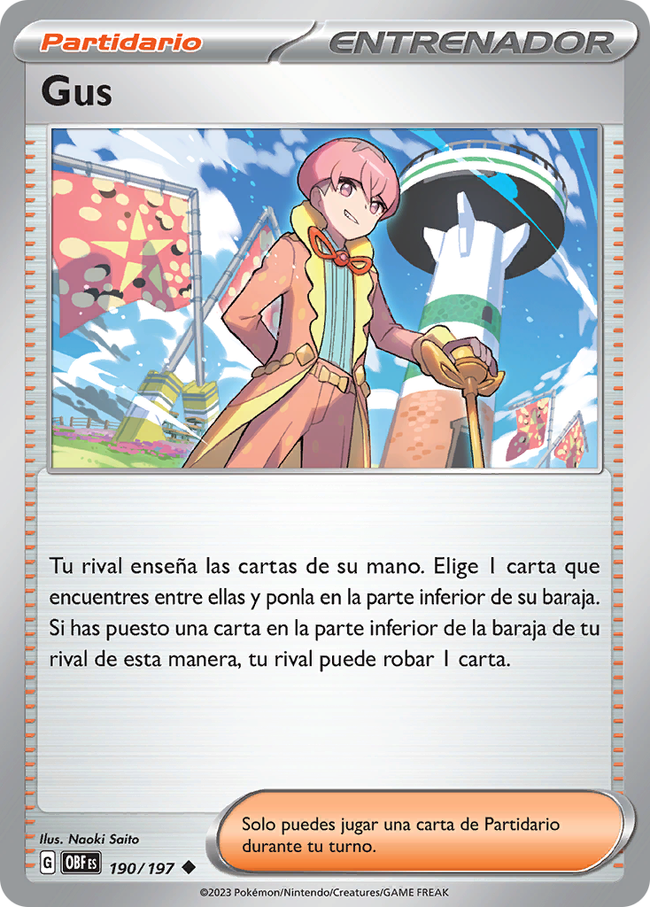 Gus (TCG) - WikiDex, la enciclopedia Pokémon