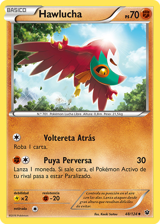 Hawlucha (Destinos Enfrentados TCG) - WikiDex, la enciclopedia Pokémon