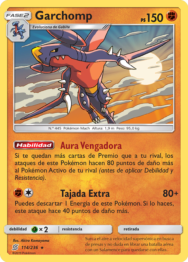 Garchomp (Mentes Unidas TCG) - WikiDex, la enciclopedia Pokémon