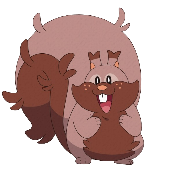 Archivo:Greedent (anime VP).png - WikiDex, la enciclopedia Pokémon