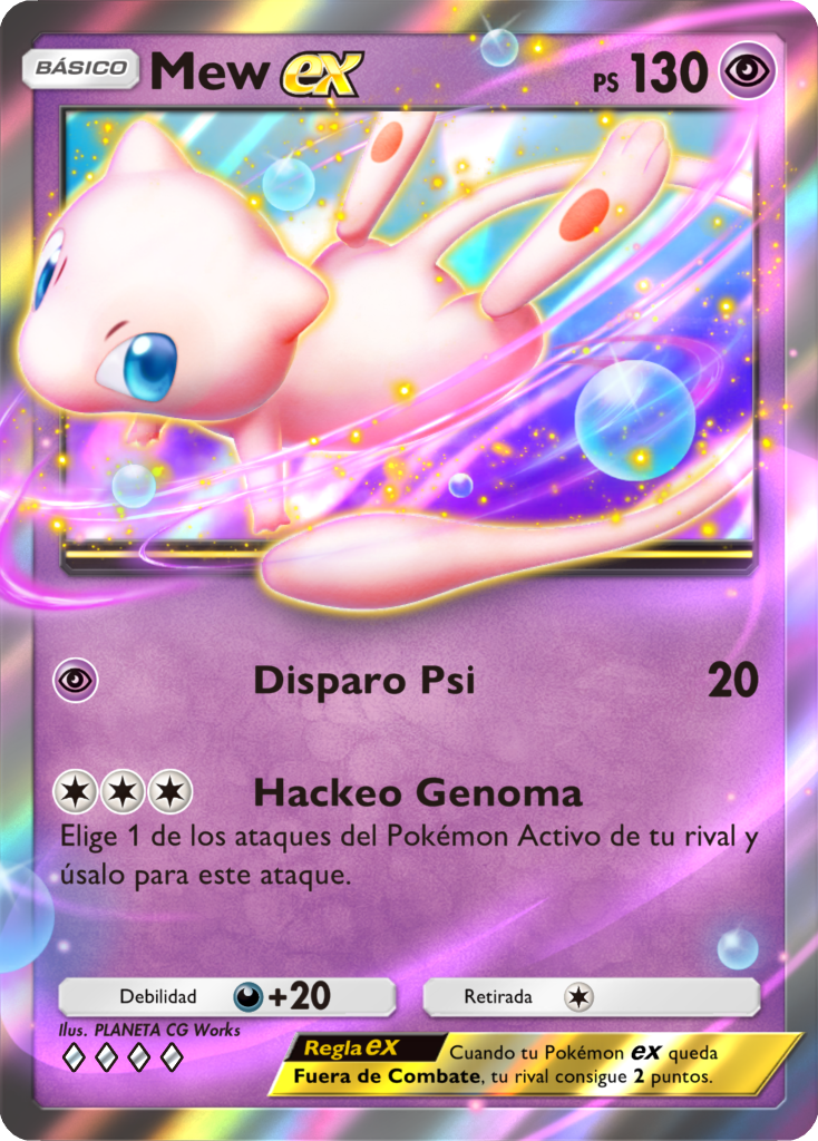 Mew ex (La Isla Singular TCG Pocket) - WikiDex, la enciclopedia Pokémon