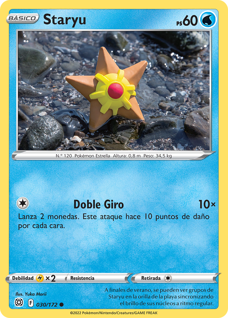 Staryu (Astros Brillantes TCG) - WikiDex, la enciclopedia Pokémon