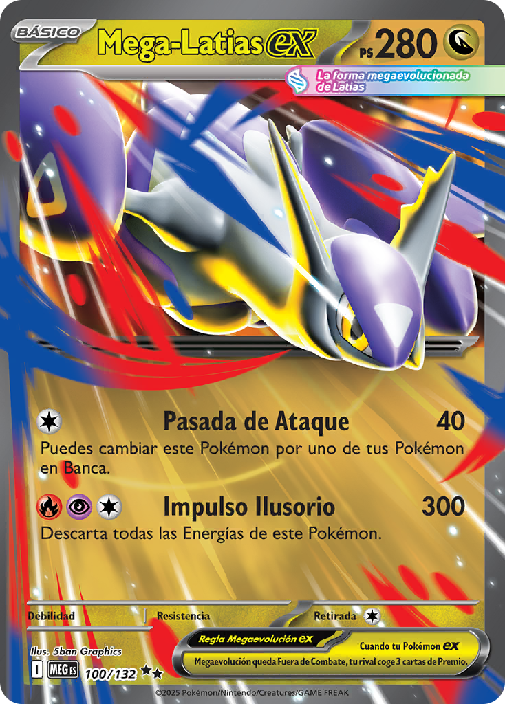 Mega-Latias ex (Megaevolución TCG) - WikiDex, la enciclopedia Pokémon