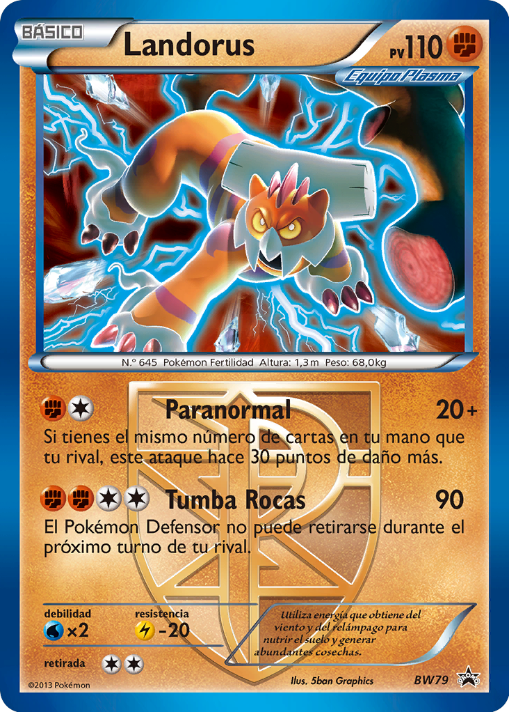 Landorus (BW Promo 79 TCG) - WikiDex, la enciclopedia Pokémon