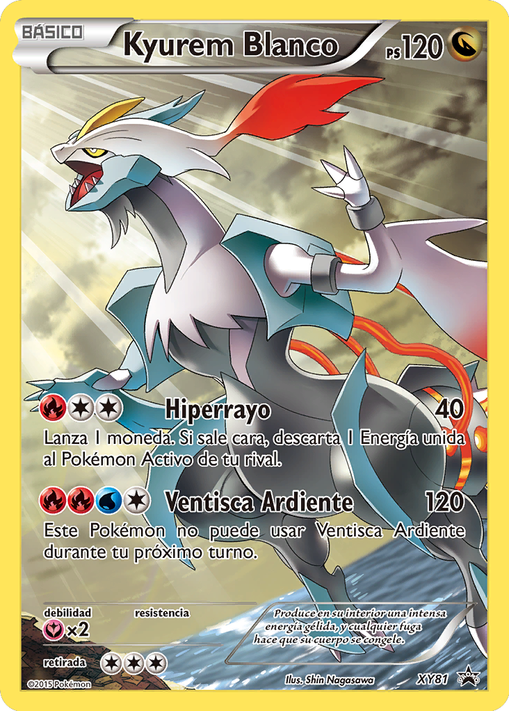 Kyurem Blanco (XY Promo 81 TCG) - WikiDex, la enciclopedia Pokémon
