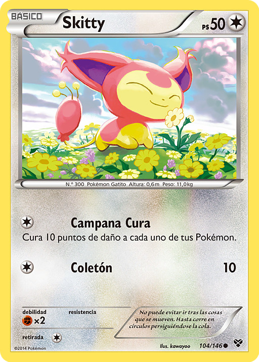 Skitty (XY TCG) - WikiDex, la enciclopedia Pokémon