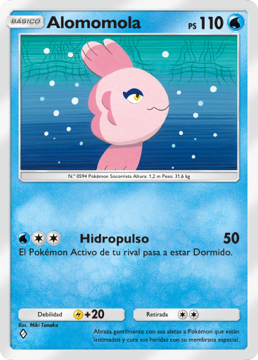 Alomomola (Arboleda de Eevee TCG Pocket) - WikiDex, la enciclopedia Pokémon