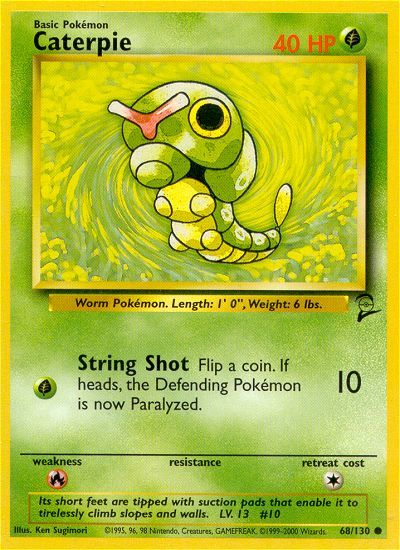 Caterpie (Base Set TCG) - WikiDex, la enciclopedia Pokémon
