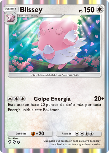 Blissey (Saber Marino y Celeste TCG Pocket) - WikiDex, la enciclopedia ...