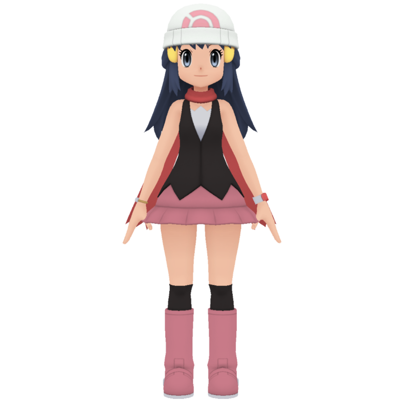 Archivo:Maya Modelo 3D DBPR.png - WikiDex, la enciclopedia Pokémon