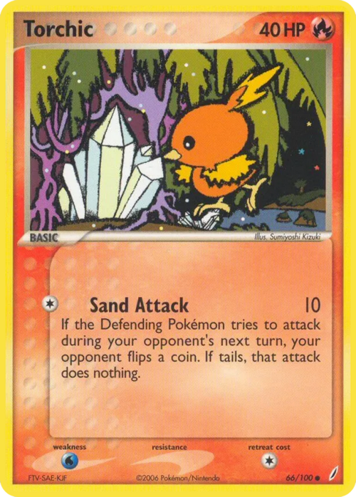 Torchic (Crystal Guardians 66 TCG) - WikiDex, la enciclopedia Pokémon