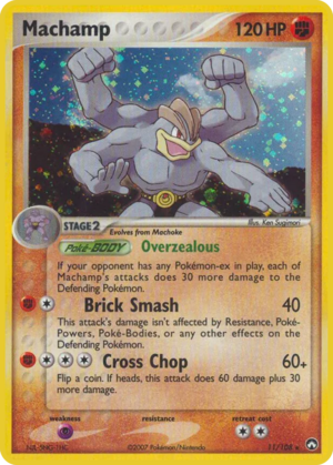 Machamp (Hidden Legends TCG) - WikiDex, la enciclopedia Pokémon