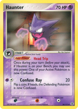 Haunter (FireRed & LeafGreen TCG) - WikiDex, la enciclopedia Pokémon