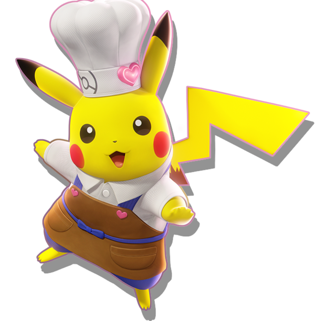 Archivo:Artwork Pikachu Chef UNITE.png - WikiDex, la enciclopedia Pokémon