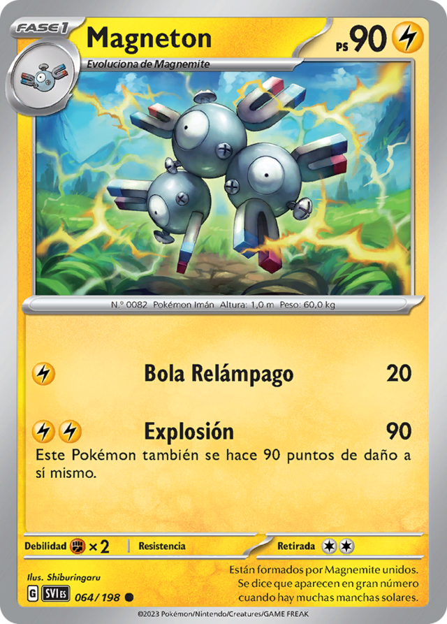 Magneton (Escarlata y Púrpura TCG) - WikiDex, la enciclopedia Pokémon