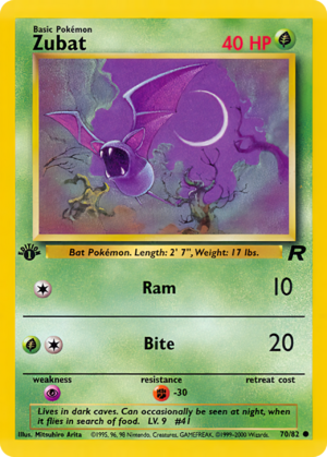 Dark Golbat (Team Rocket TCG) - WikiDex, la enciclopedia Pokémon