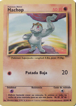 Machop (Base Set TCG) - WikiDex, la enciclopedia Pokémon