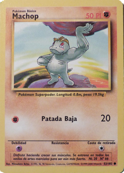 Machop (Base Set TCG) - WikiDex, la enciclopedia Pokémon