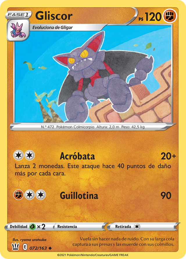 Gliscor (Estilos de Combate TCG) - WikiDex, la enciclopedia Pokémon