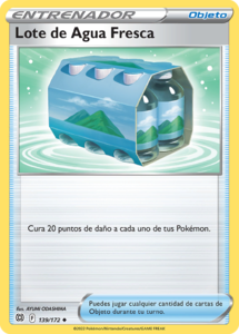 Lote de Agua Fresca (TCG) - WikiDex, la enciclopedia Pokémon