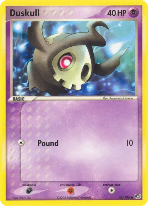 Duskull (Emerald TCG) - WikiDex, la enciclopedia Pokémon
