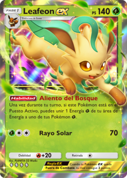 Leafeon ex (Luz Triunfal TCG Pocket) - WikiDex, la enciclopedia Pokémon