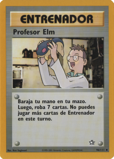 Profesor Elm (TCG) - WikiDex, la enciclopedia Pokémon