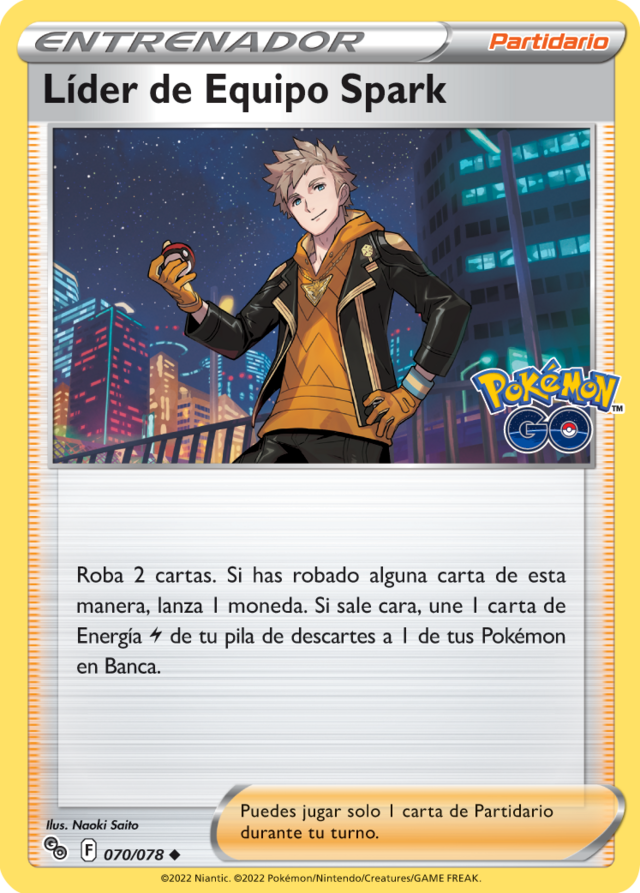 Líder de Equipo Spark (TCG) - WikiDex, la enciclopedia Pokémon