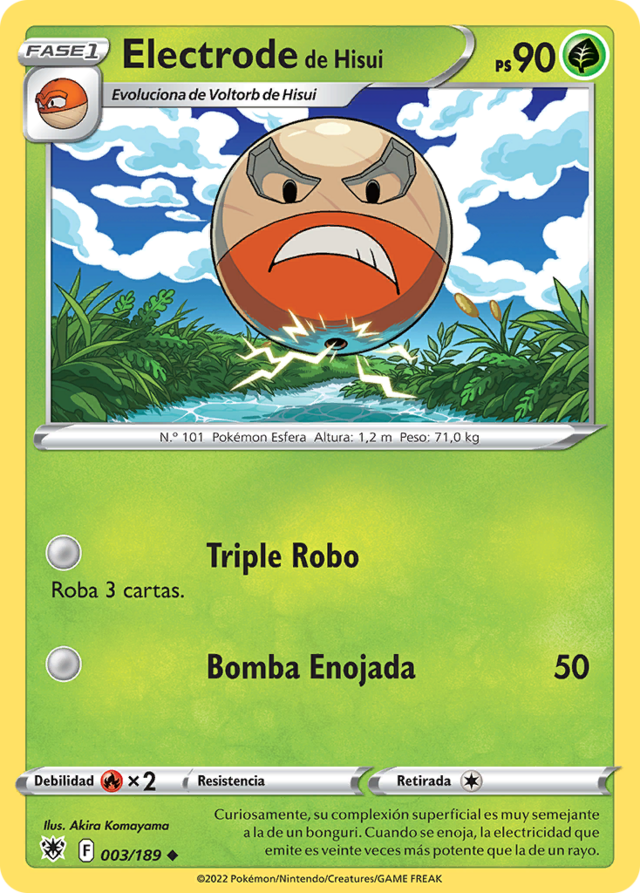 Electrode de Hisui (Resplandor Astral TCG) - WikiDex, la enciclopedia ...