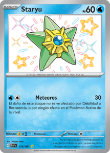Staryu (151 TCG) - WikiDex, la enciclopedia Pokémon