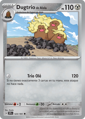 Diglett de Alola (Chispas Fulgurantes TCG) - WikiDex, la enciclopedia ...