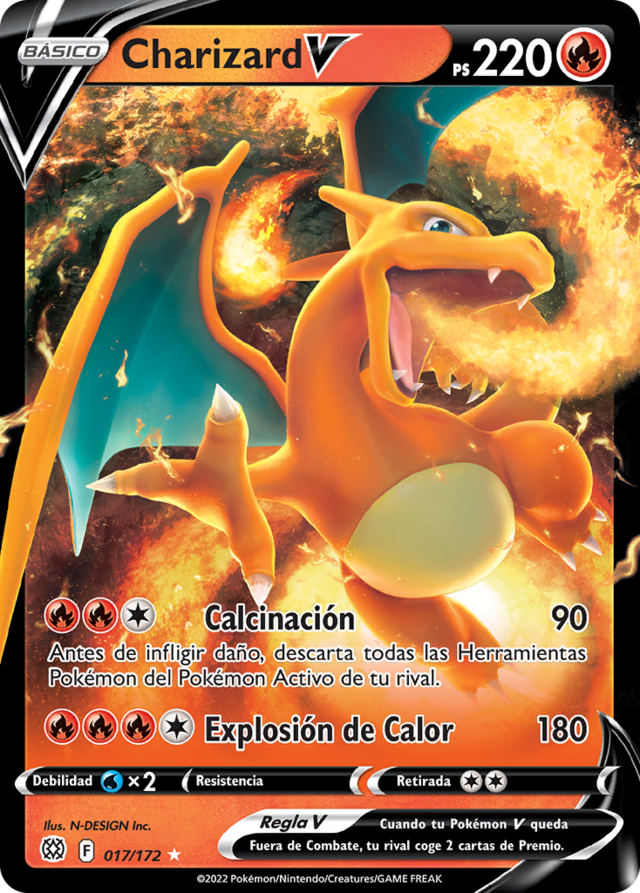 Charizard V (Astros Brillantes TCG) - WikiDex, la enciclopedia Pokémon
