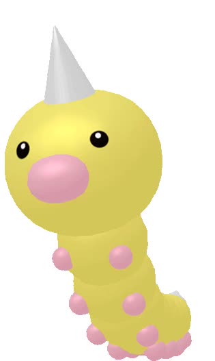 Archivo:Weedle HOME variocolor.webm - WikiDex, la enciclopedia Pokémon