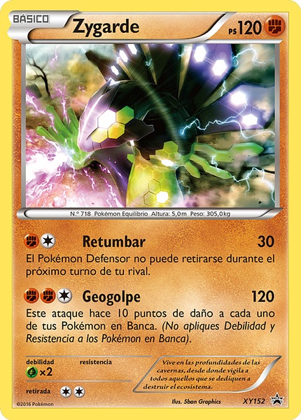 Zygarde (Destinos Enfrentados 53 TCG) - WikiDex, la enciclopedia Pokémon