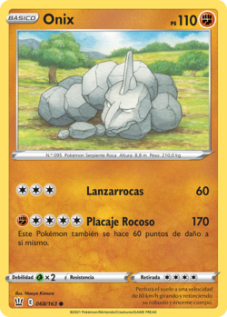 Onix (Estilos de Combate TCG) - WikiDex, la enciclopedia Pokémon