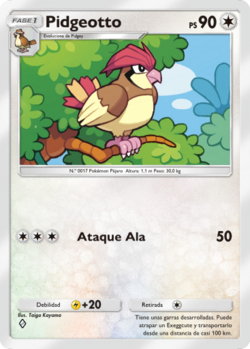 Pidgeotto (La Isla Singular TCG Pocket) - WikiDex, la enciclopedia Pokémon