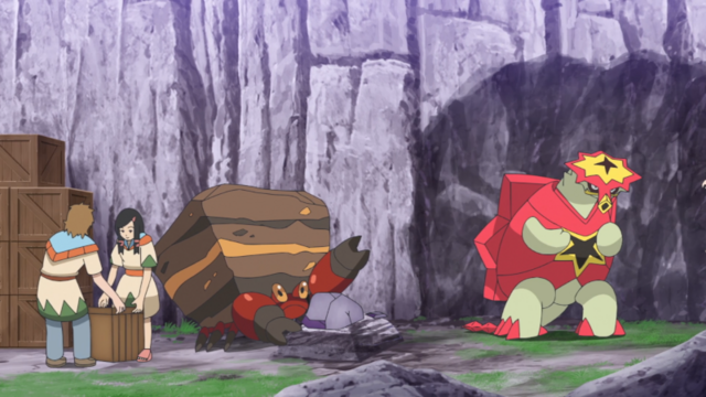 Archivo:EP1320 Crustle y Turtonator.png - WikiDex, la enciclopedia Pokémon