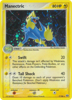 Manectric (Emerald 7 TCG) - WikiDex, la enciclopedia Pokémon