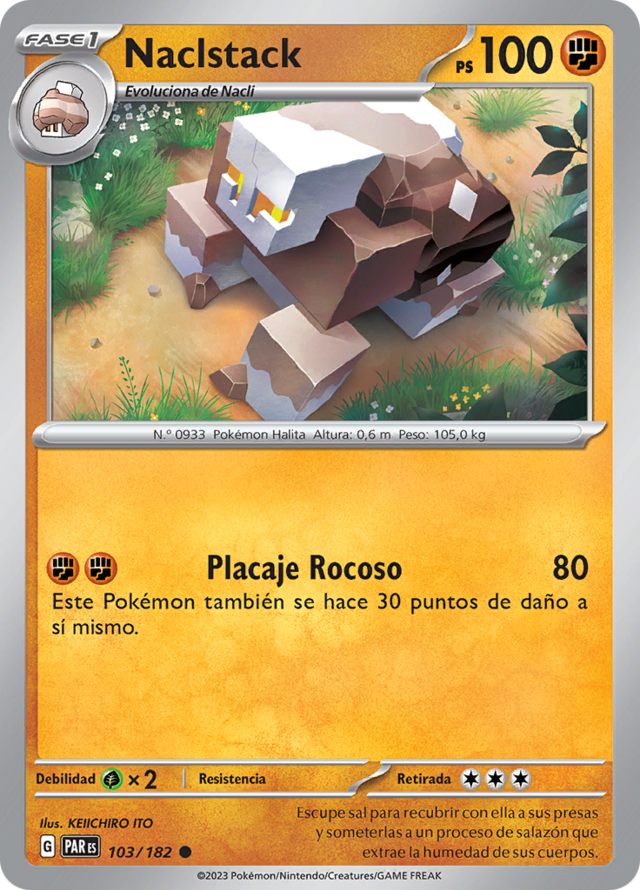 Naclstack (Brecha Paradójica TCG) - WikiDex, la enciclopedia Pokémon