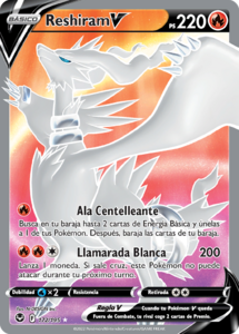 Reshiram V (Tempestad Plateada TCG) - WikiDex, la enciclopedia Pokémon