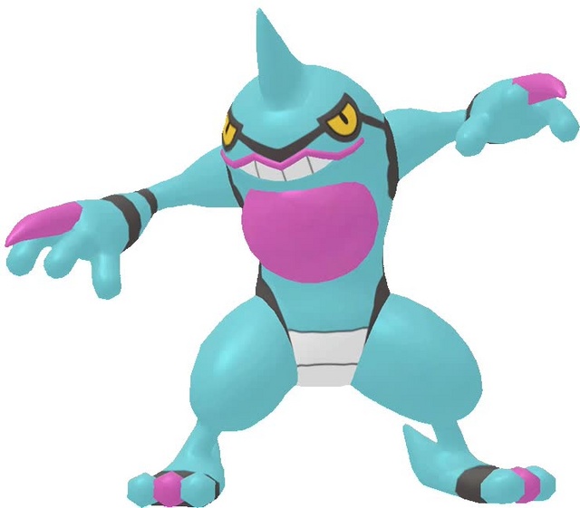 Archivo:Toxicroak HOME variocolor hembra.webm - WikiDex, la enciclopedia Pokémon