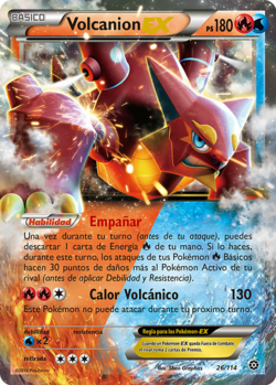 Volcanion-EX (Asedio de Vapor TCG) - WikiDex, la enciclopedia Pokémon