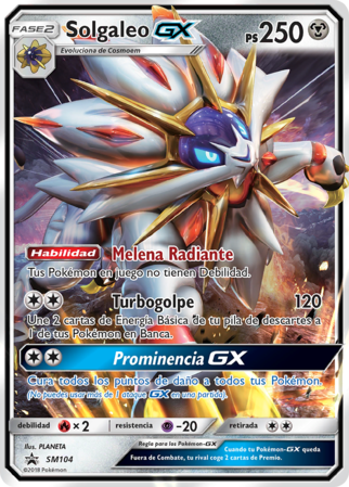 Solgaleo-GX (SM Promo 104 TCG) - WikiDex, la enciclopedia Pokémon