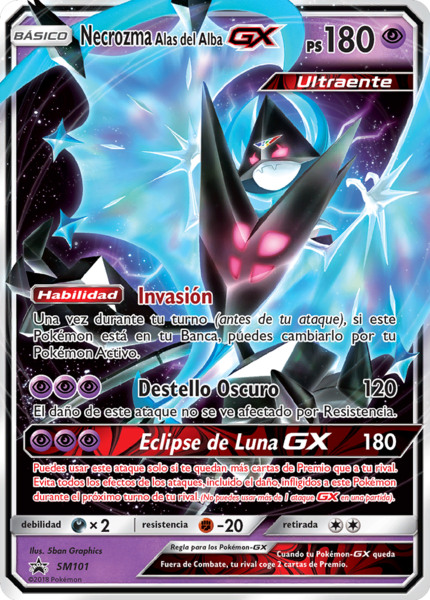 Necrozma Alas del Alba-GX (Ultraprisma TCG) - WikiDex, la enciclopedia Pokémon